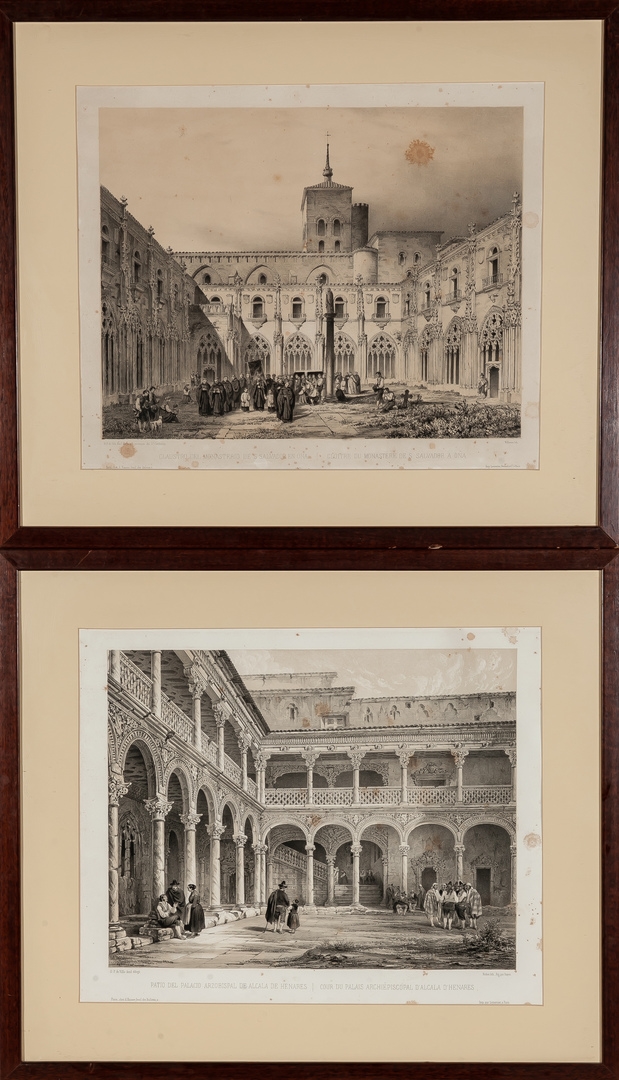 Genaro Pérez Villaamil | Palacio Arzobispal de Alcalá de Henares y ...