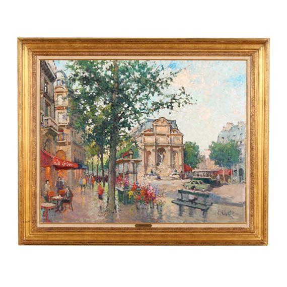 Constantin Kluge | Place Saint-Michel, Paris | MutualArt