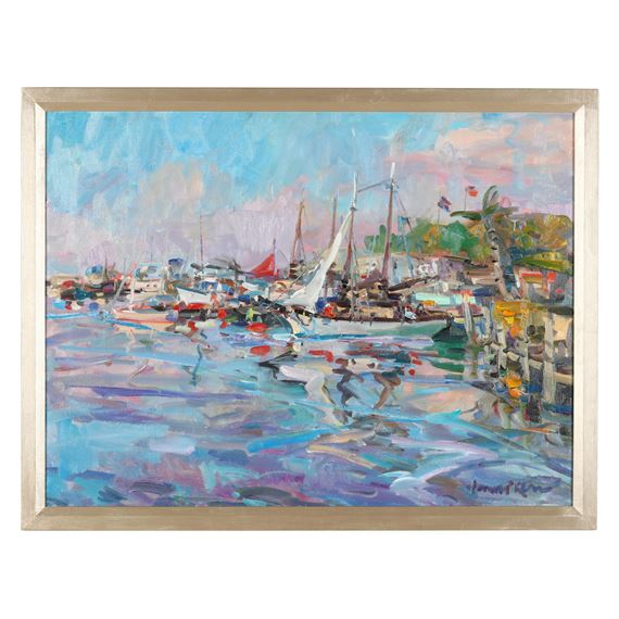 James P. Kerr | Key West Dock | MutualArt