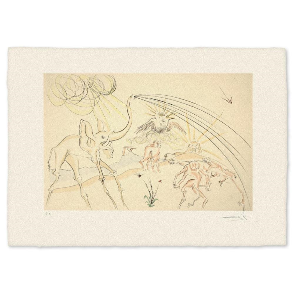 Salvador Dalí | The Animals lll with the Plague | MutualArt