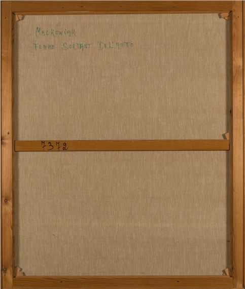 Erwin Mackowiack | Femme sortant de l'auto (1993) | MutualArt