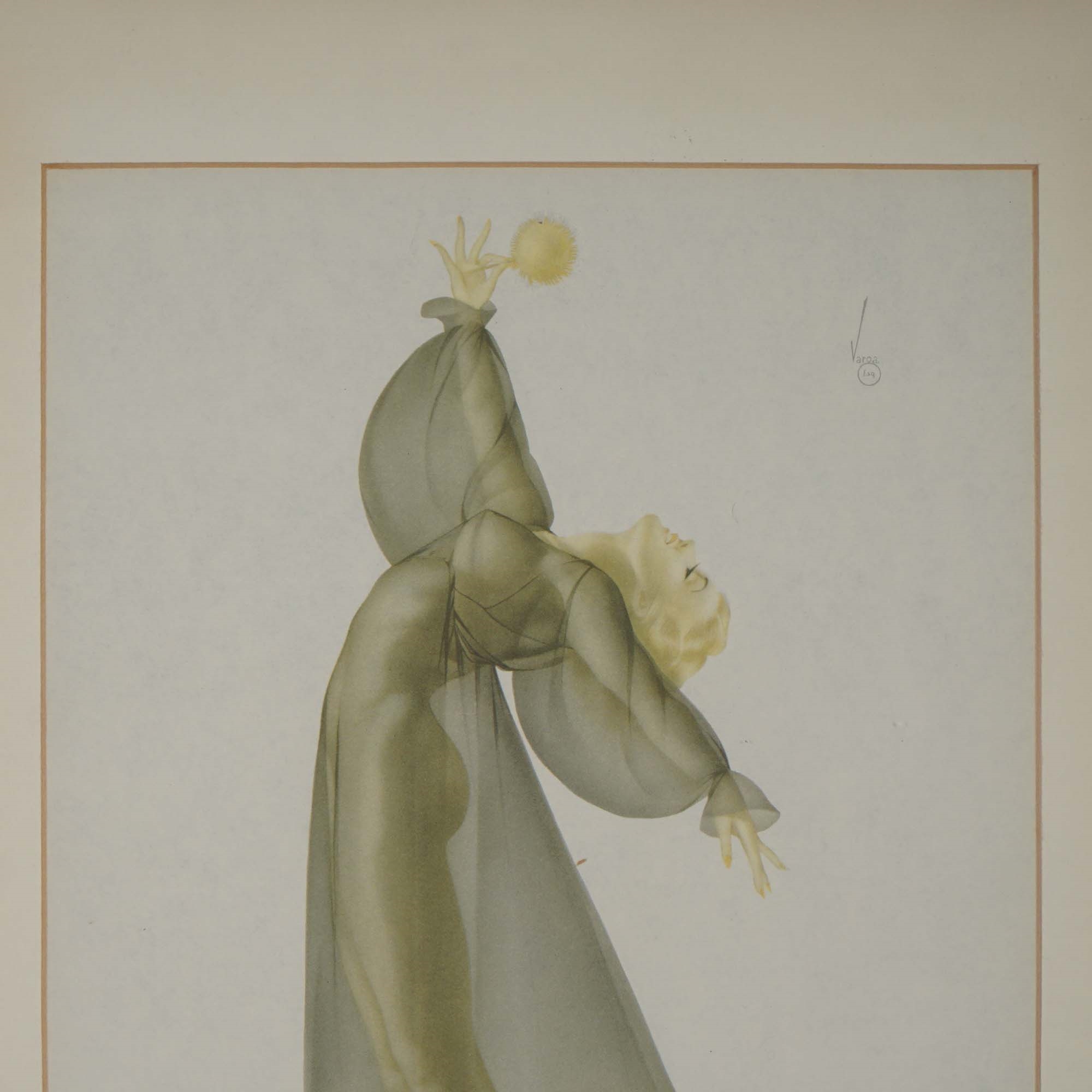 Alberto Vargas | Sheer Elegance - Vargas Girl (1896) | MutualArt