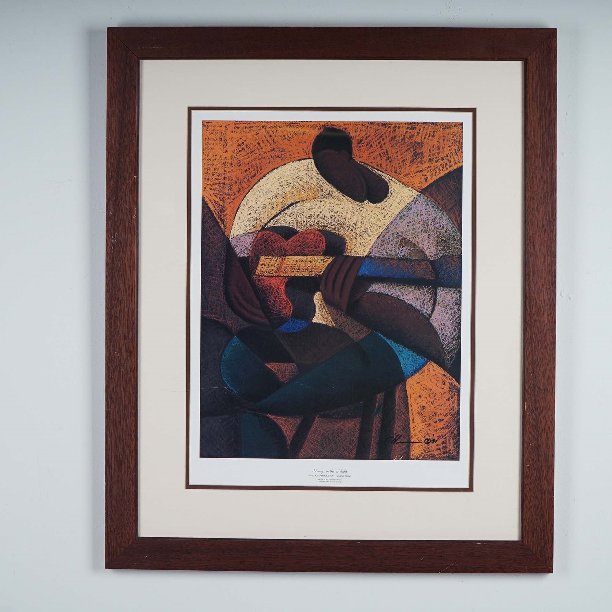 Joseph Holston | Joseph Holston Strings in the Night Framed Print (1991 ...
