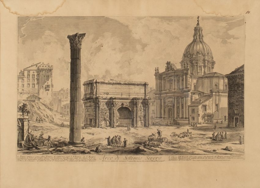 Giovanni Battista Piranesi | Arco di Settimio Severio | MutualArt