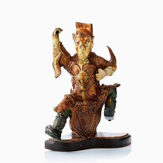 Chinese School, 14th century | Standing in a fierceful pose (1368 ...