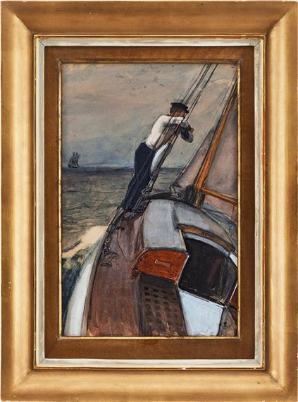 Magnus Enckell | The sailor | MutualArt