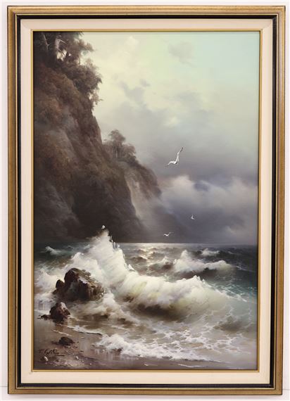 Eugene Garin | Waves and Gulls | MutualArt