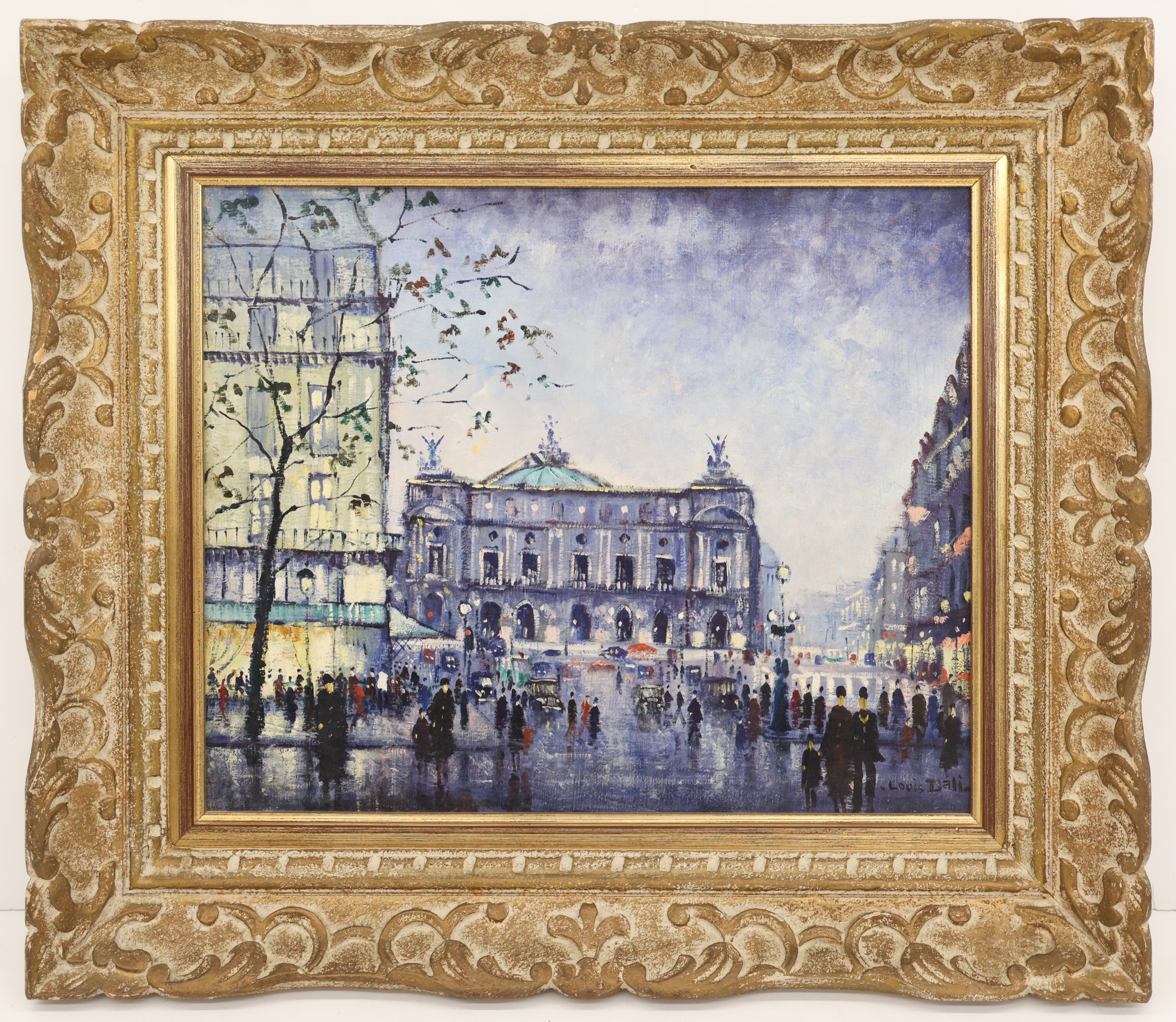 Louis Dali | Parisian Street Scene | MutualArt