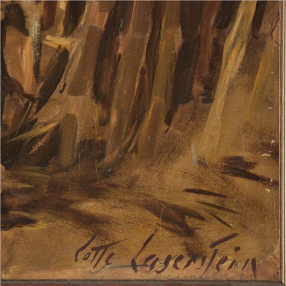 Lotte Laserstein | Ziegen im Stall (1934) | MutualArt