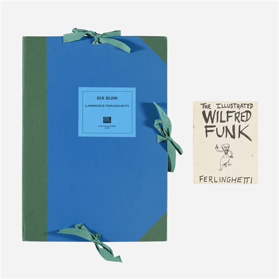 Lawrence Ferlinghetti | Six Sumi portfolio | MutualArt