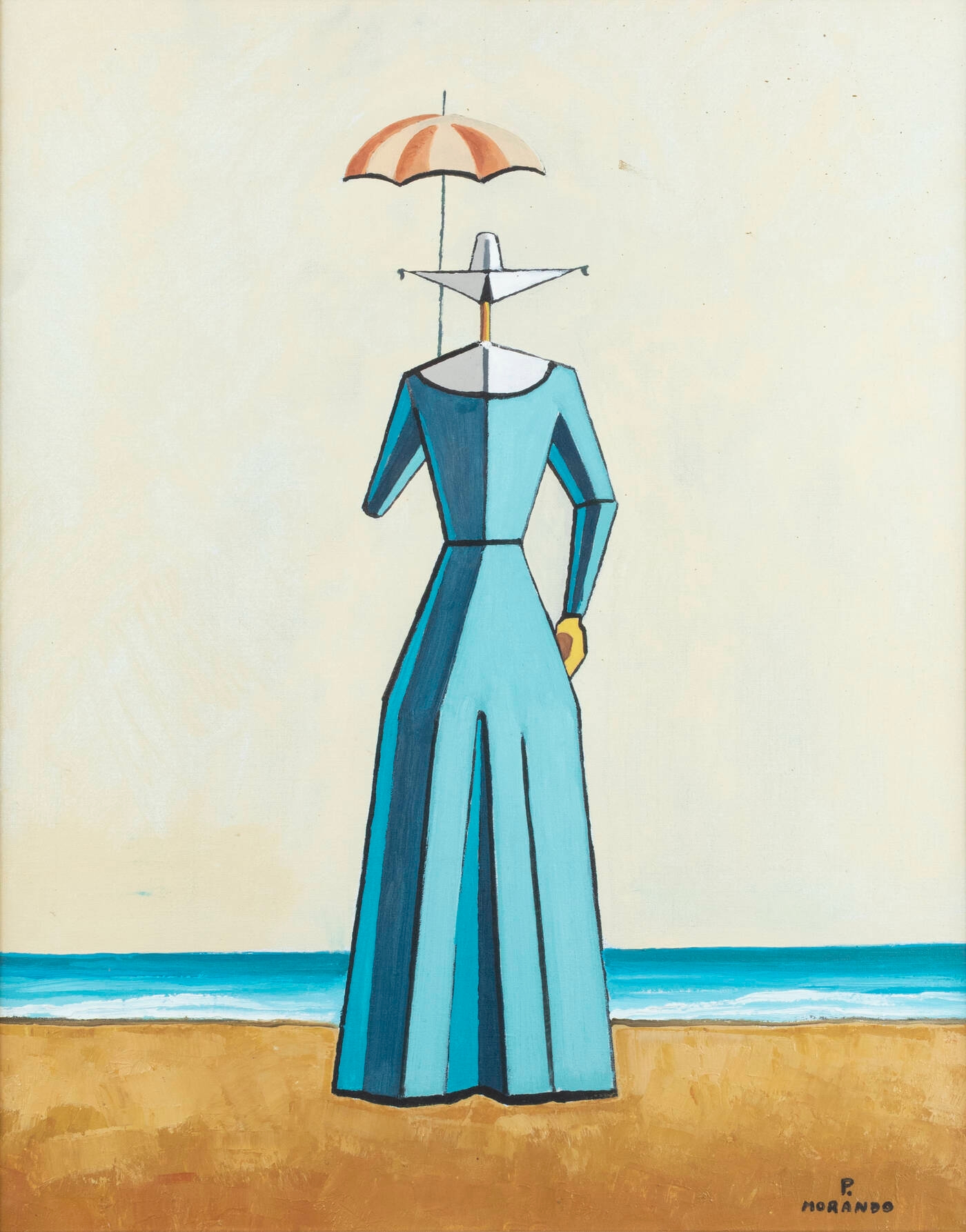 Pietro Morando | Suorina al mare (1962) | MutualArt