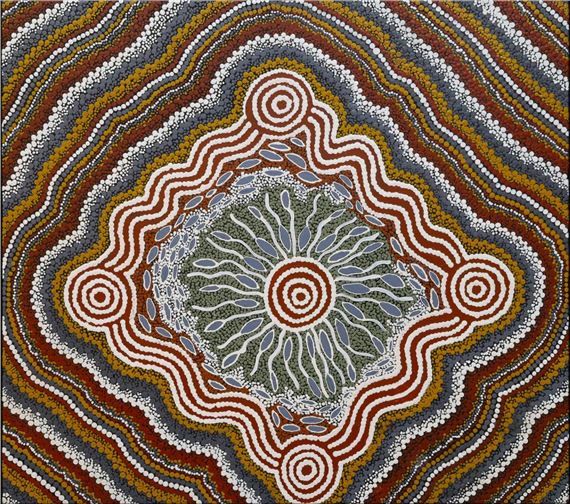 Agnes Nampitjinpa Fray | Flying Ants Dreaming (2023) | MutualArt