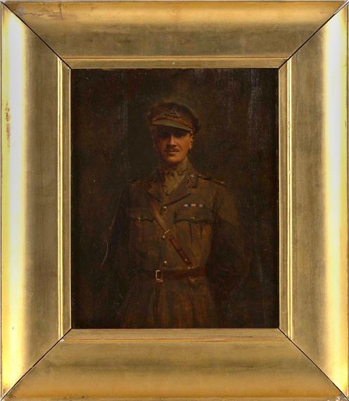 George Percy Jacomb-Hood | Portrait of Lieutenant Beaufort Palmer (1911 ...
