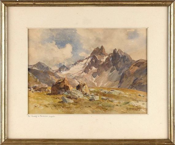 Edward Harrison Compton | The Ortler, Italy (1912) | MutualArt