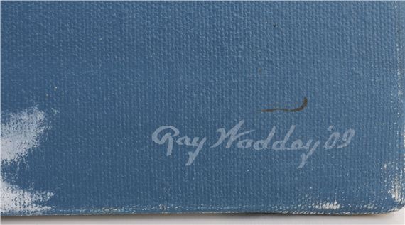 Raymond Waddey | Painting of the F6F-5 Minsi III (1944) | MutualArt