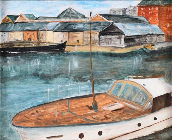 Robert Bruce Rogers | THREE BOATS | MutualArt