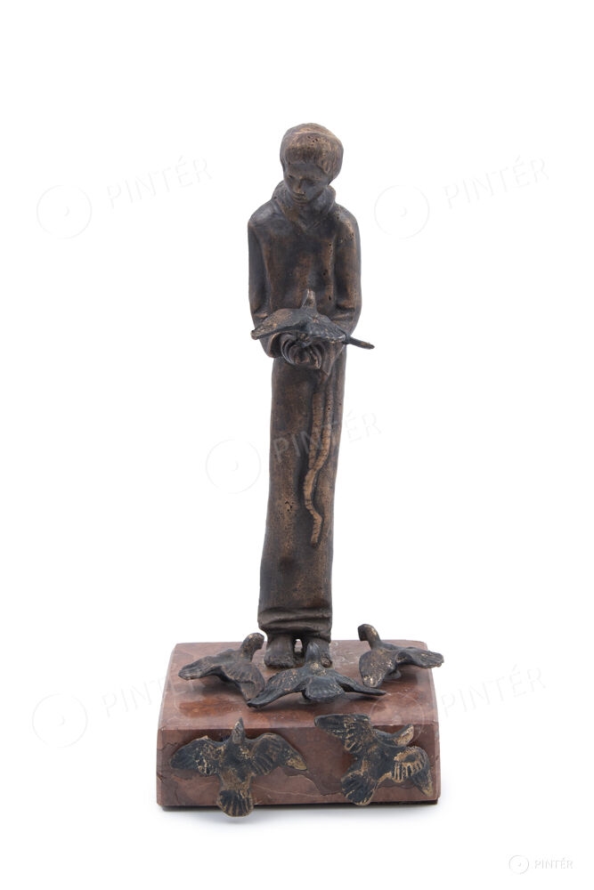 Miklós Melocco | Saint Francis Preaches to the Birds | MutualArt