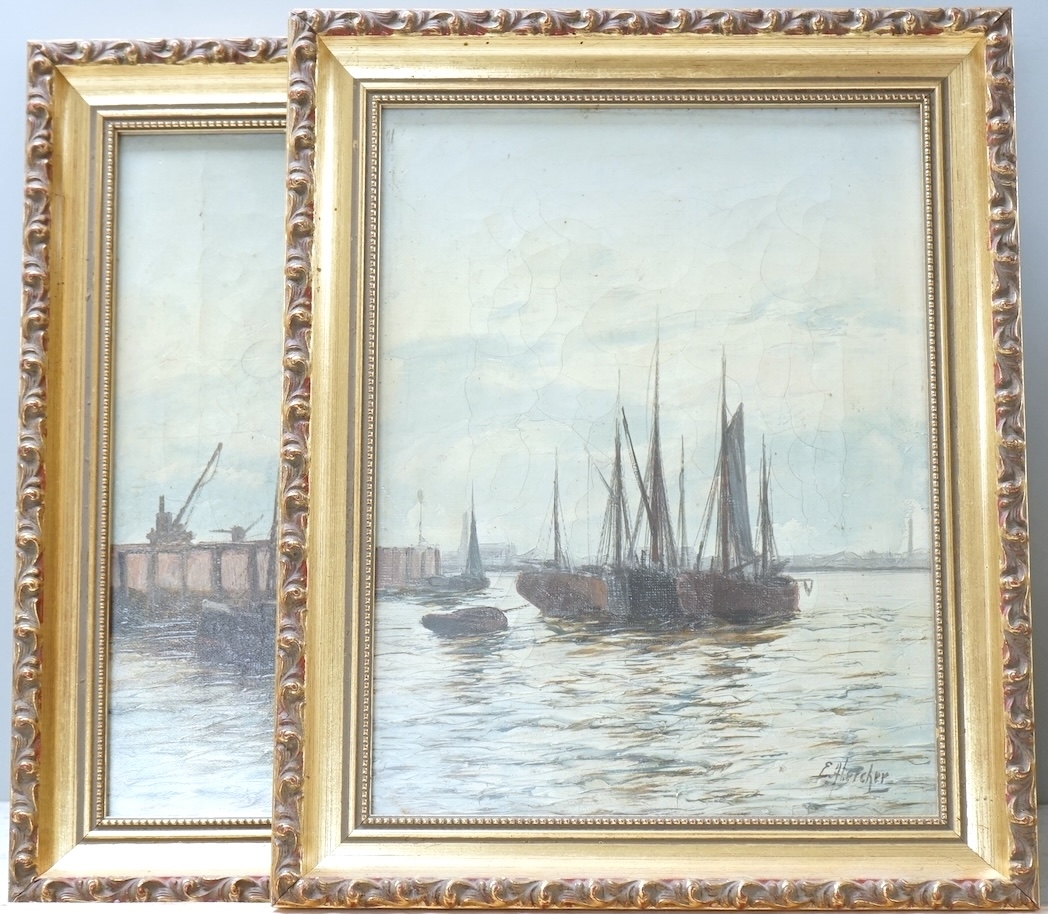 Edward Henry Eugene Fletcher | Seascapes with boats | MutualArt