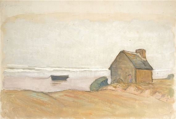 Pierre Agnes (1898-1964) | Le Penty en bord de mer (1929) | MutualArt