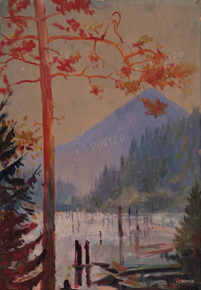 Joszef Csaki-Maronyak | Red Lake (1943 (1943) | MutualArt