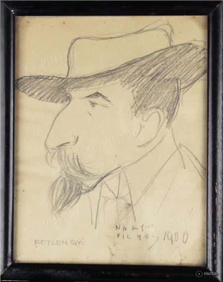 Vilmos Nagy | Portrait Of Gyula Betlen | MutualArt