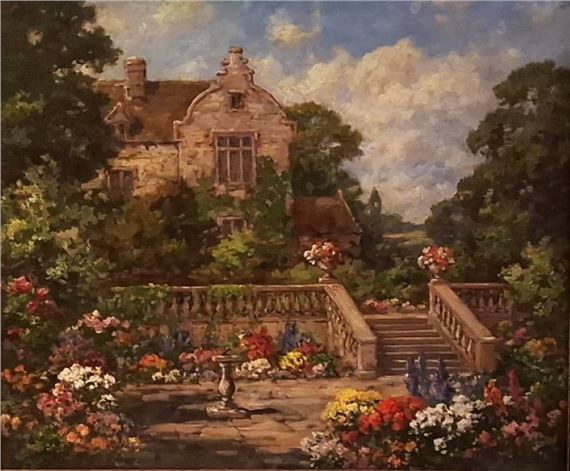 Thomas Edwin Mostyn | Country House Garden | MutualArt