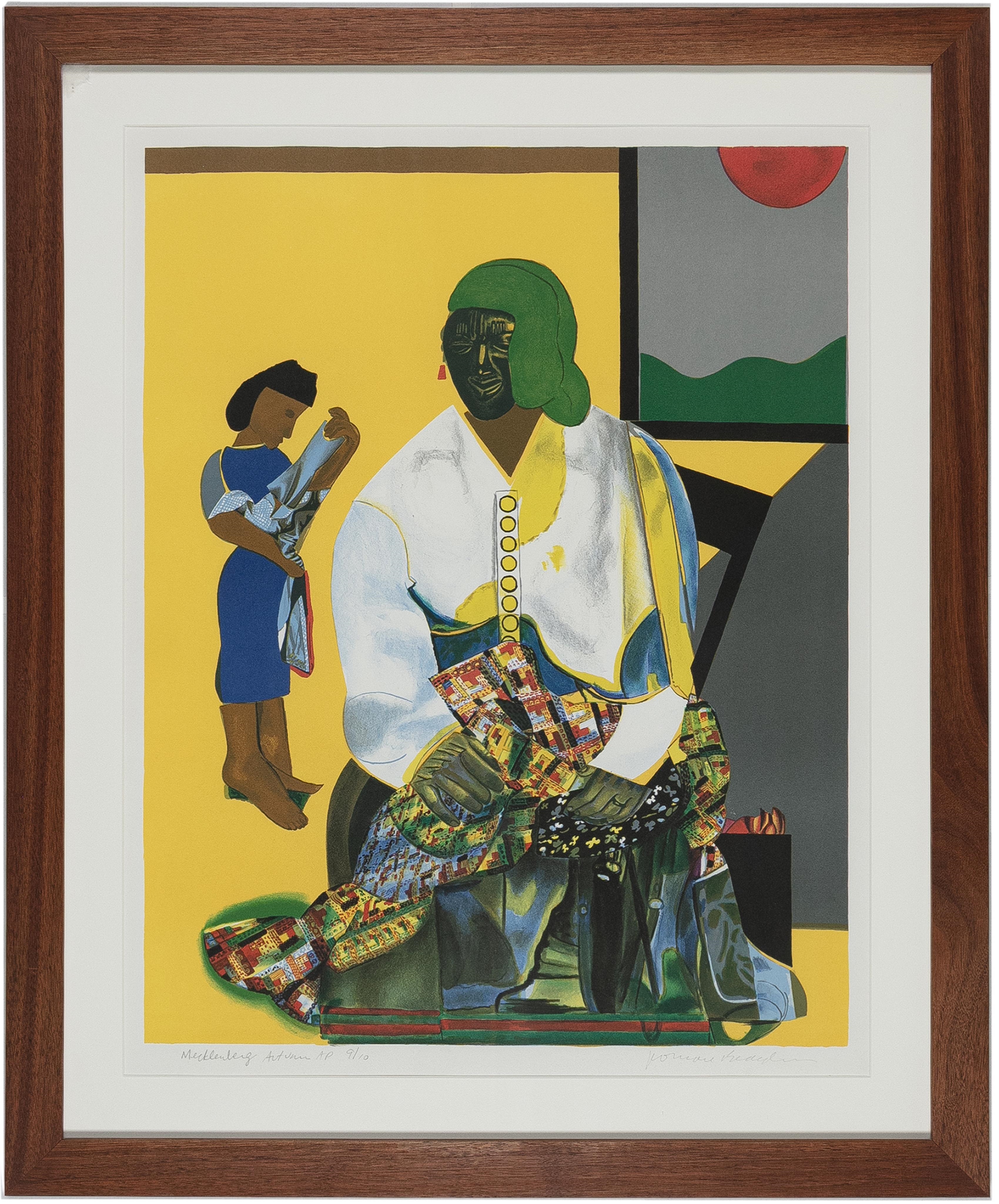 Romare Bearden | Mecklenburg Autumn (1979) | MutualArt