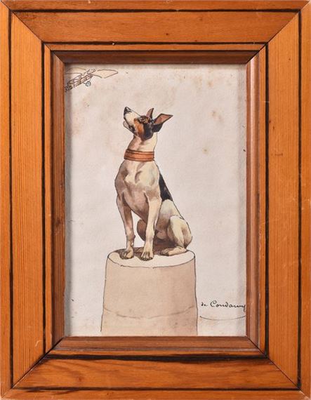 Charles-Fernand de Condamy | The Fox and the Aeroplane | MutualArt