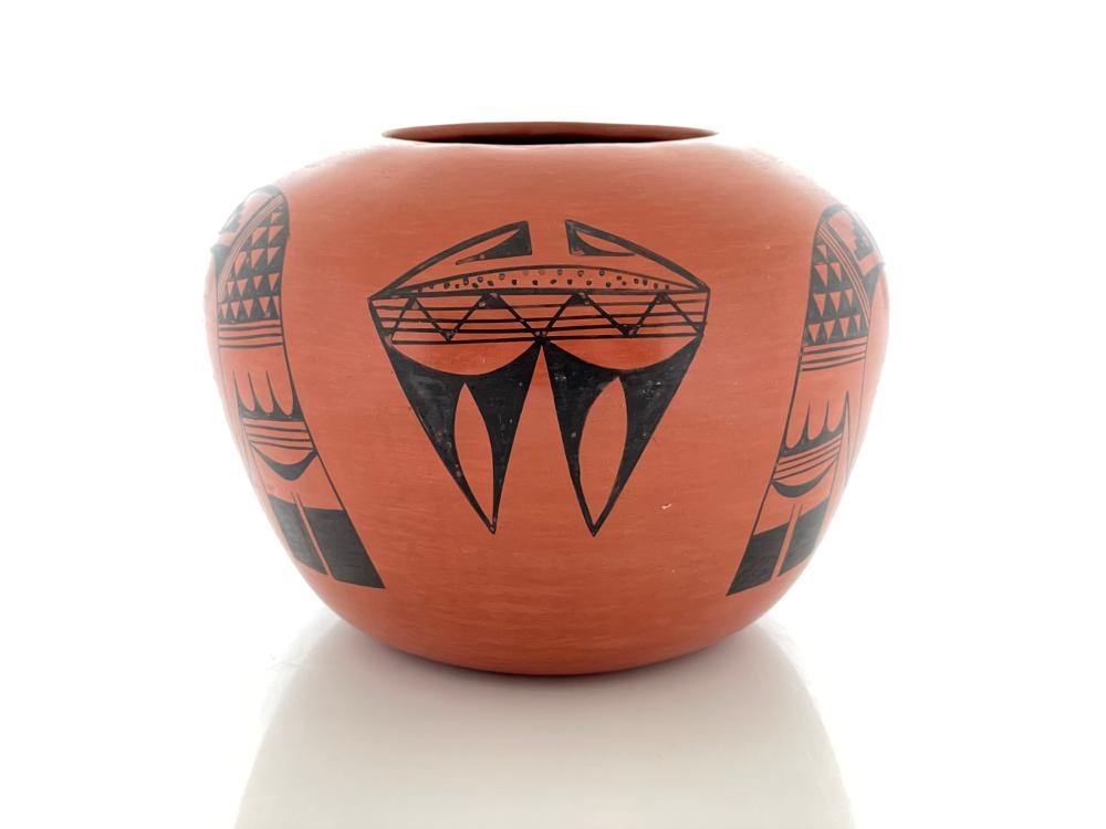 Rondina Huma | HOPI POTTERY REDWARE POT | MutualArt