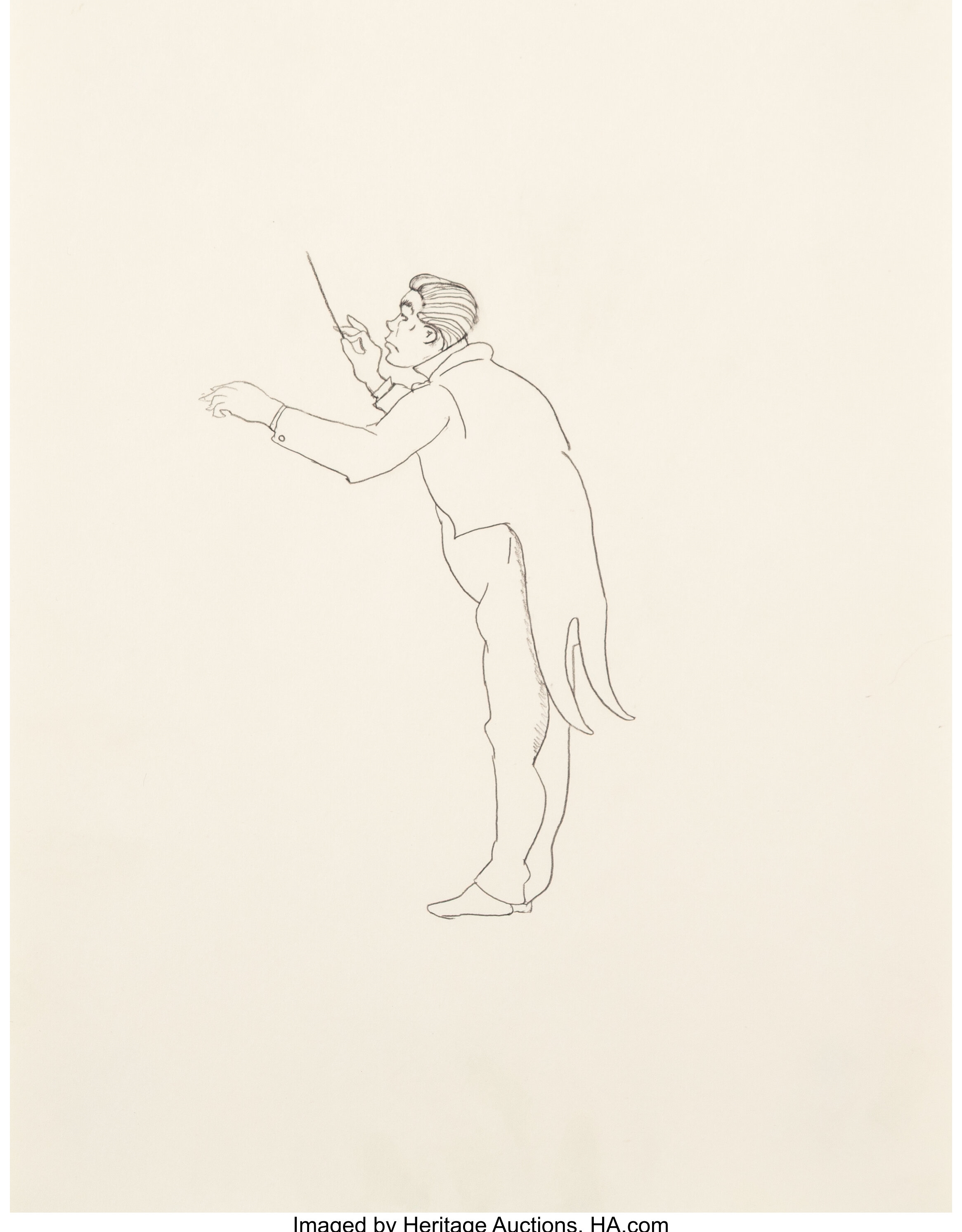 Sam Anderson | Concept Drawing Stock Conductor (2019) | MutualArt