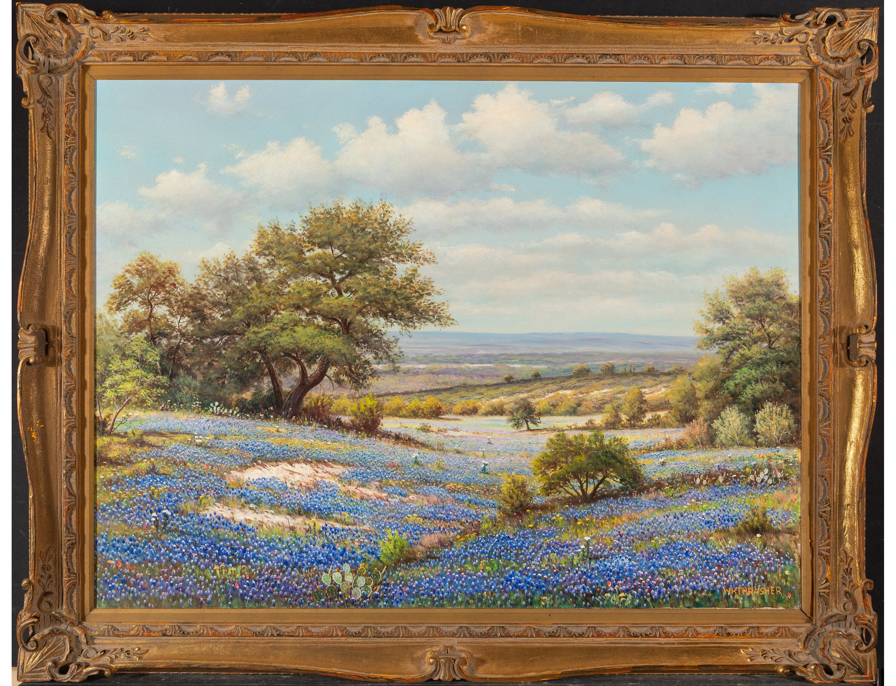 W.R. Thrasher | Bluebonnets | MutualArt