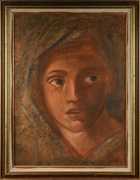 Milivoj Uzelac | Face from the Sistine Chapel | MutualArt