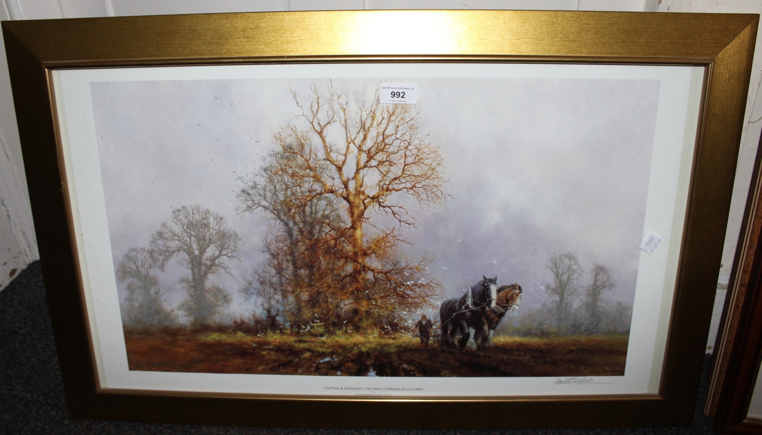 David Shepherd | Group of five David Shepherd artist signed coloured ...