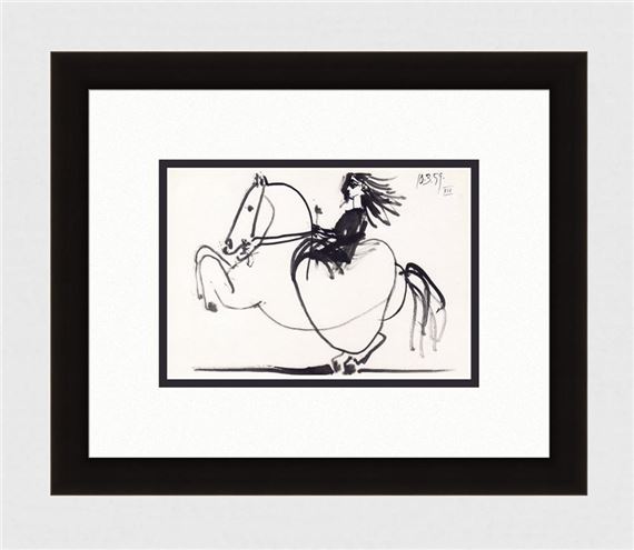Pablo Picasso | Woman on a Horse (1961) | MutualArt