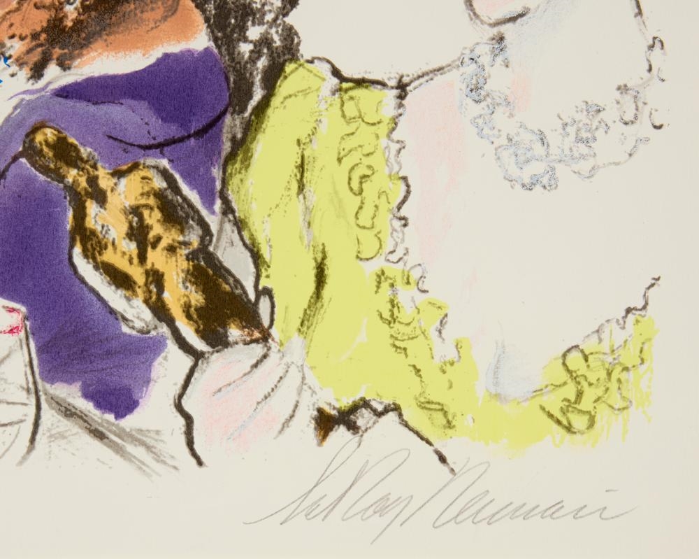 LeRoy Neiman | Celebrity Night at Spago's (1993) | MutualArt