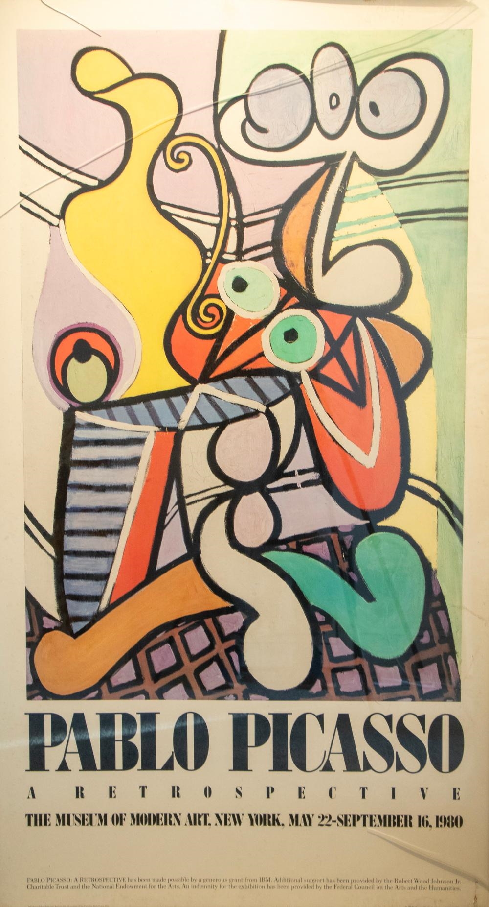 Pablo Picasso | 1980s PABLO PICASSO EXHIBITION POSTER (22) | MutualArt
