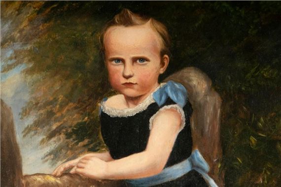Victorian School | VICTORIAN CHILD PORTRAIT | MutualArt