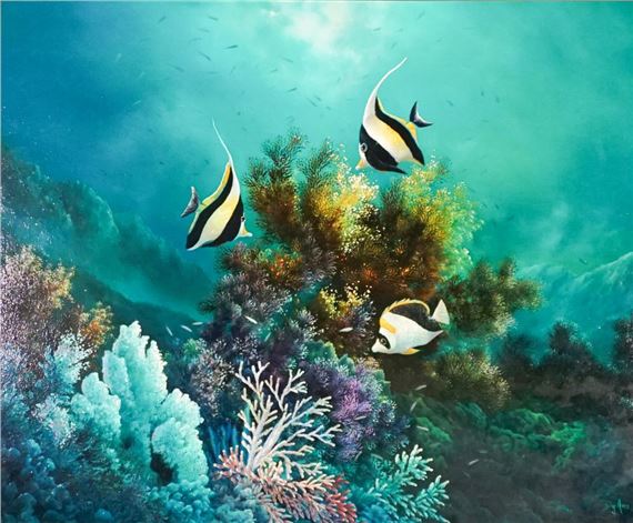 Judy Dy'ans | Ocean Clowns | MutualArt