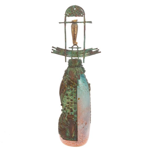 David Lewin | Glass Sculptural Vase | MutualArt