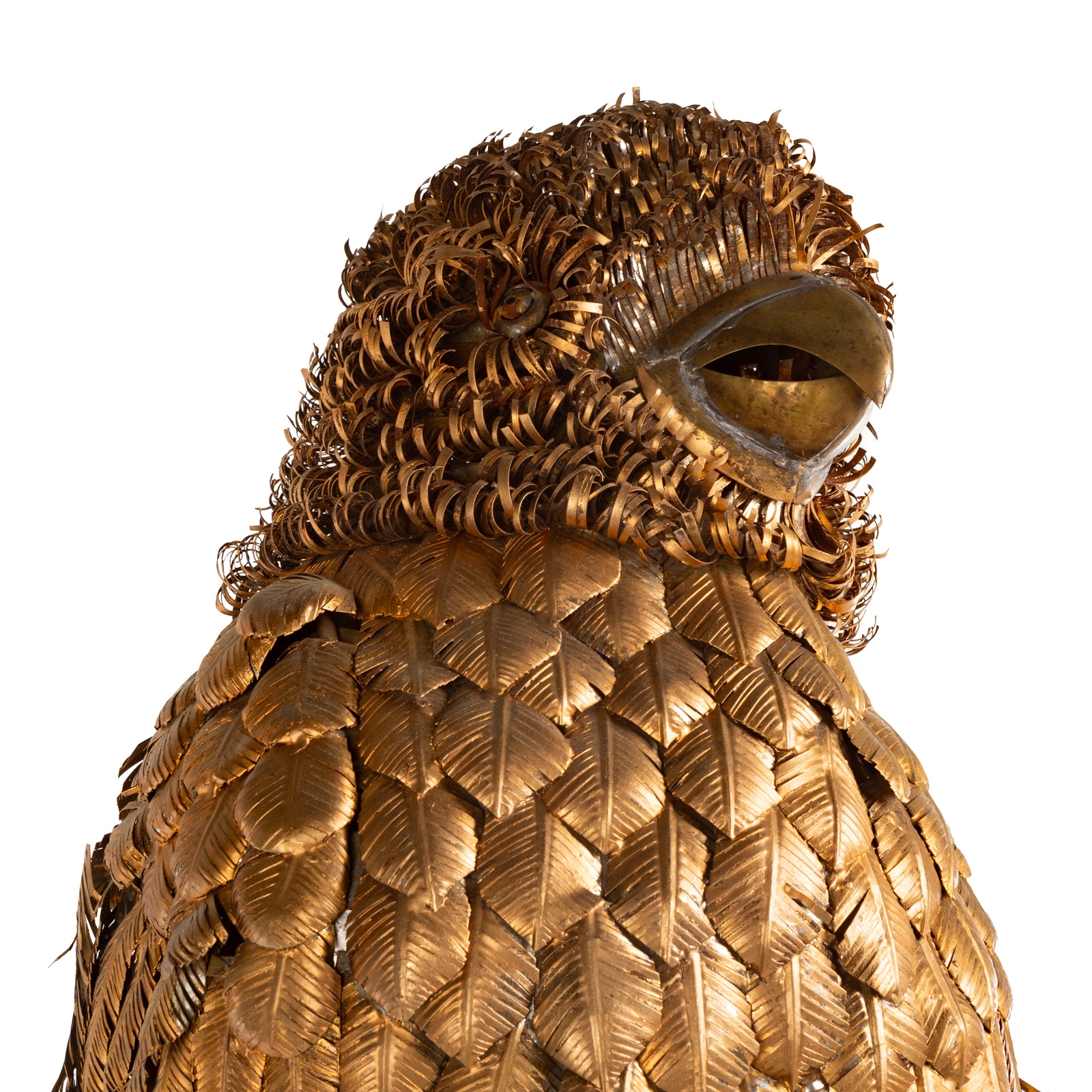 Sergio Bustamante | A Large Sergio Bustamante Bird on Perch | MutualArt
