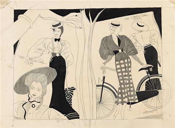 Russell Patterson | The Gibson Girl Revival (Circa 1933) | MutualArt