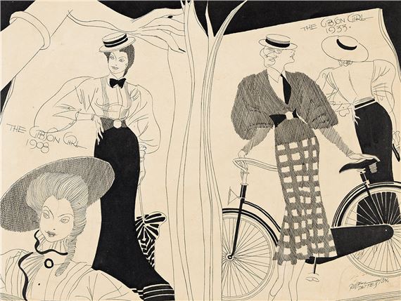 Russell Patterson | The Gibson Girl Revival (Circa 1933) | MutualArt