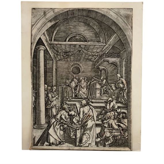 Albrecht Dürer | Christ among the Doctors (1503 - 1504) | MutualArt
