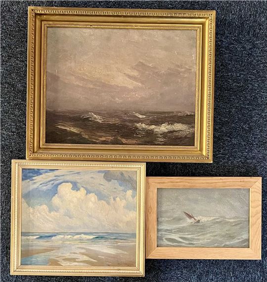 William Cadwalader | THREE WORKS BY WILLIAM CADWALADER: CHOPPY SEAS ...