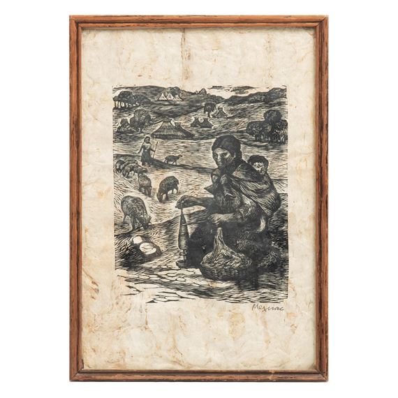 Adolfo Mexiac | Hilandera | MutualArt