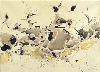 Roger Edgar Gillet | Sans titre (1960) | MutualArt