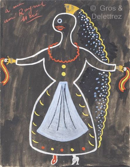 Joan Miró | Study for the Spanish Dancer (1921) | MutualArt