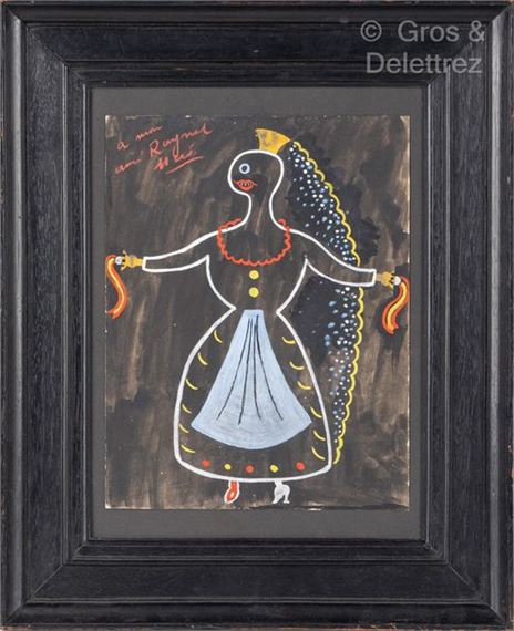 Joan Miró | Study for the Spanish Dancer (1921) | MutualArt