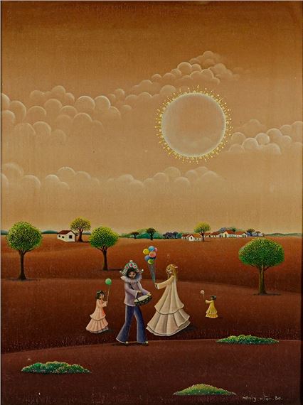 Henry Vitor | Vendedora de balões (1980) | MutualArt