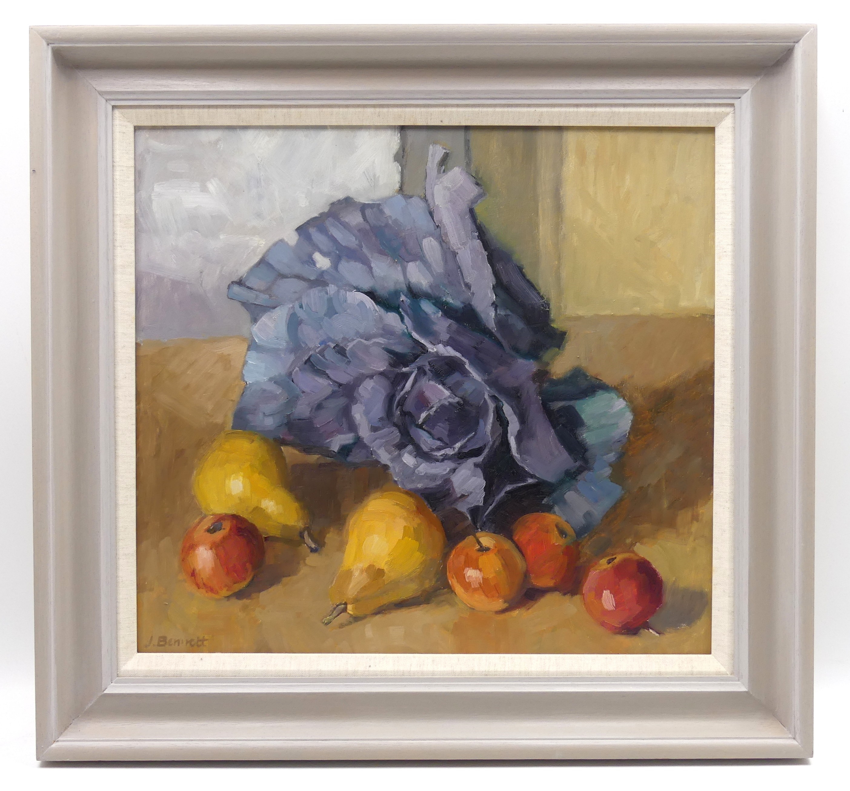 Jane Bennett | Purple Cabbage and Fruit | MutualArt